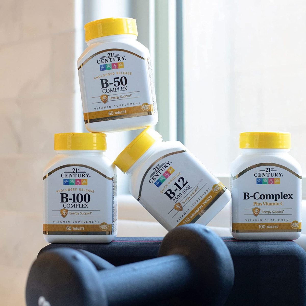 21st Century B-Complex Plus Vitamin C - 100 Tablets - SKINCARE SHOP