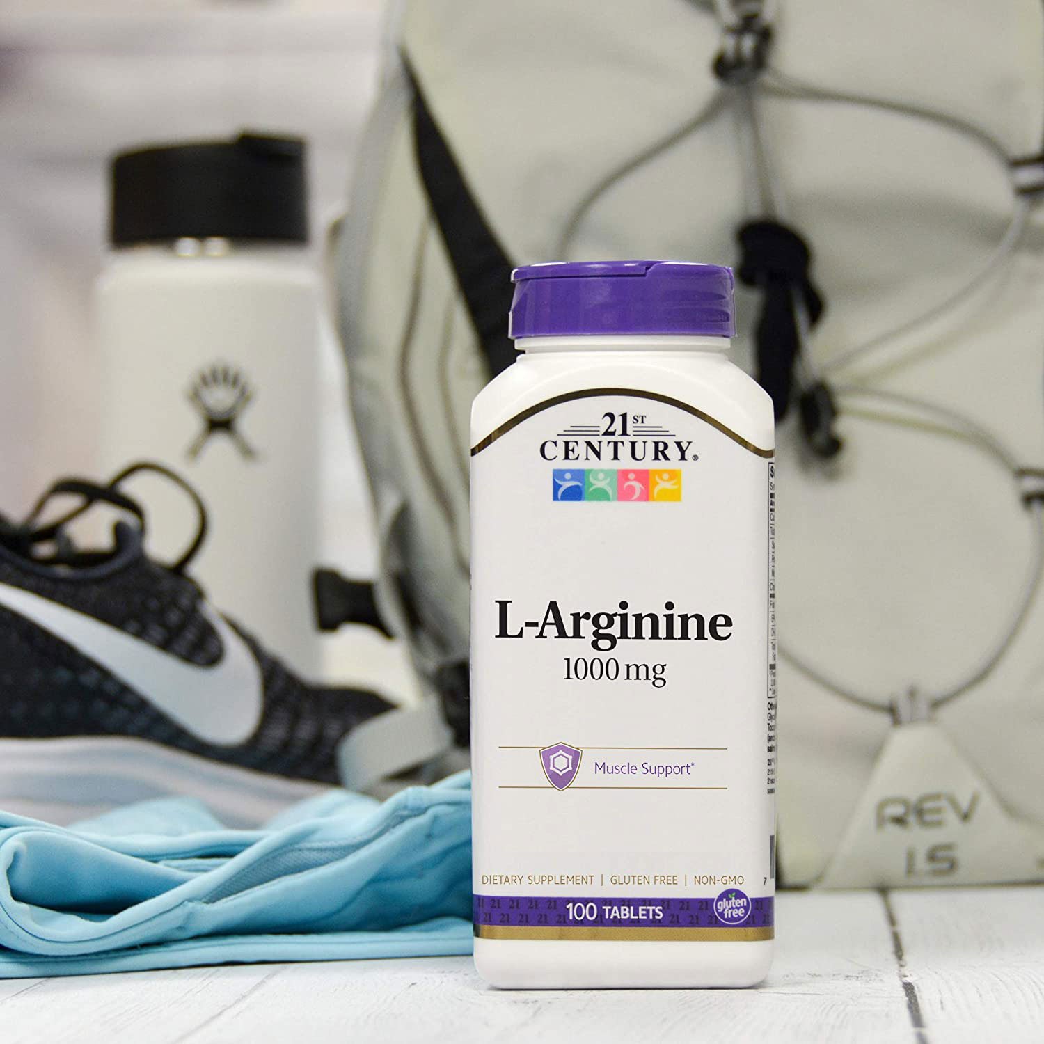 21st Century L-Arginine 1000 mg - 100 Tablets - SKINCARE SHOP