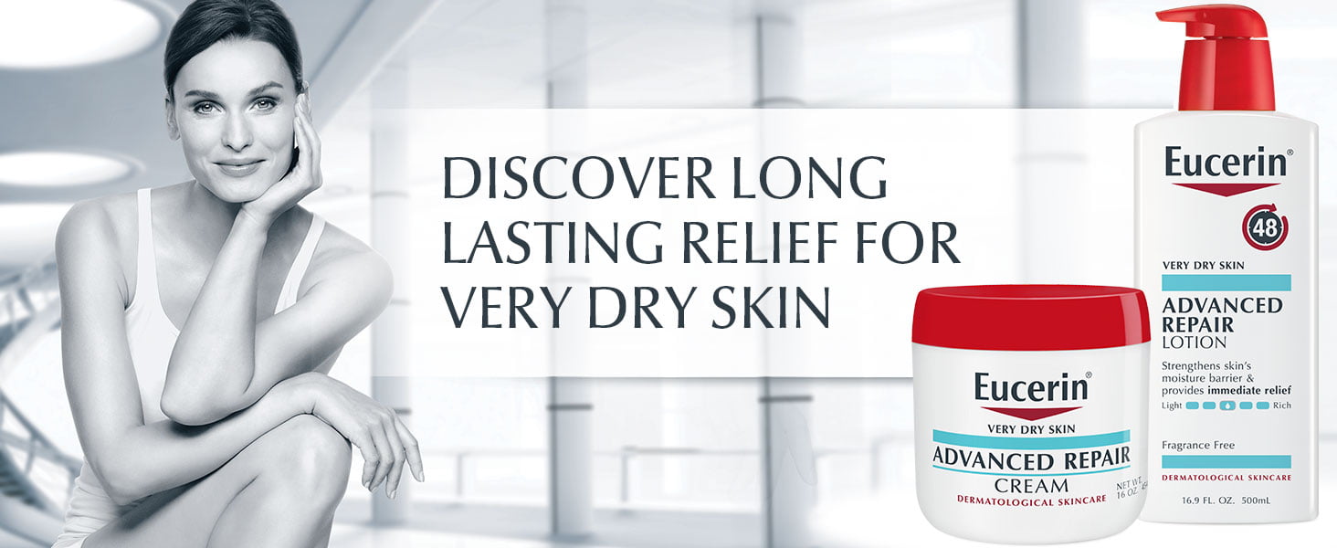 Eucerin Advanced Repair Cream - 454gm - SKINCARE SHOP
