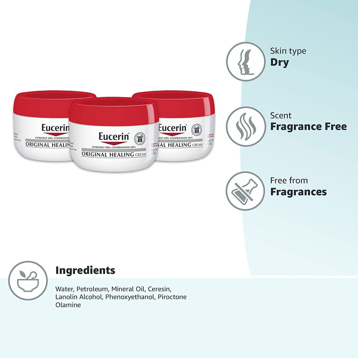 Eucerin Original Healing Cream - 113gm - SKINCARE SHOP