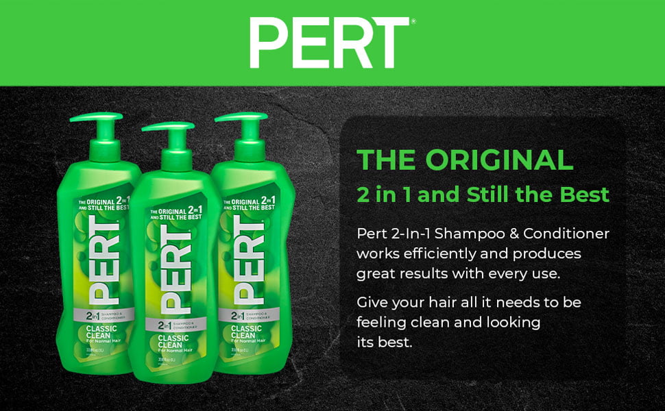 Pert Classic Clean 2in1 Shampoo & Conditioner 1L - SKINCARE SHOP