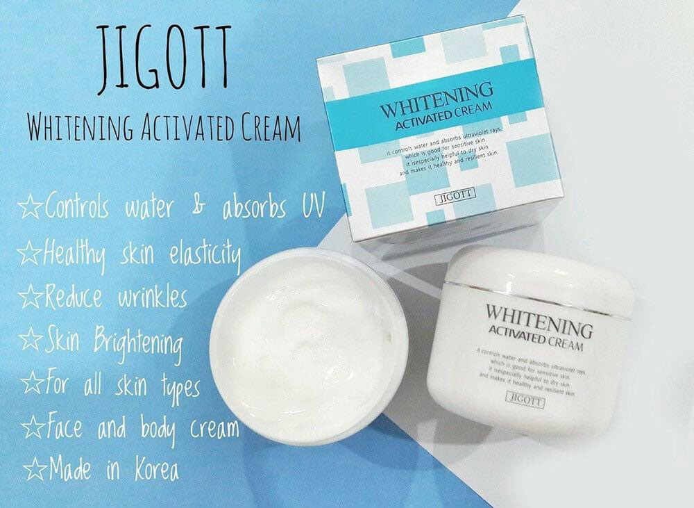 Jigott Whitening Activated Cream - 100ml - SKINCARE SHOP