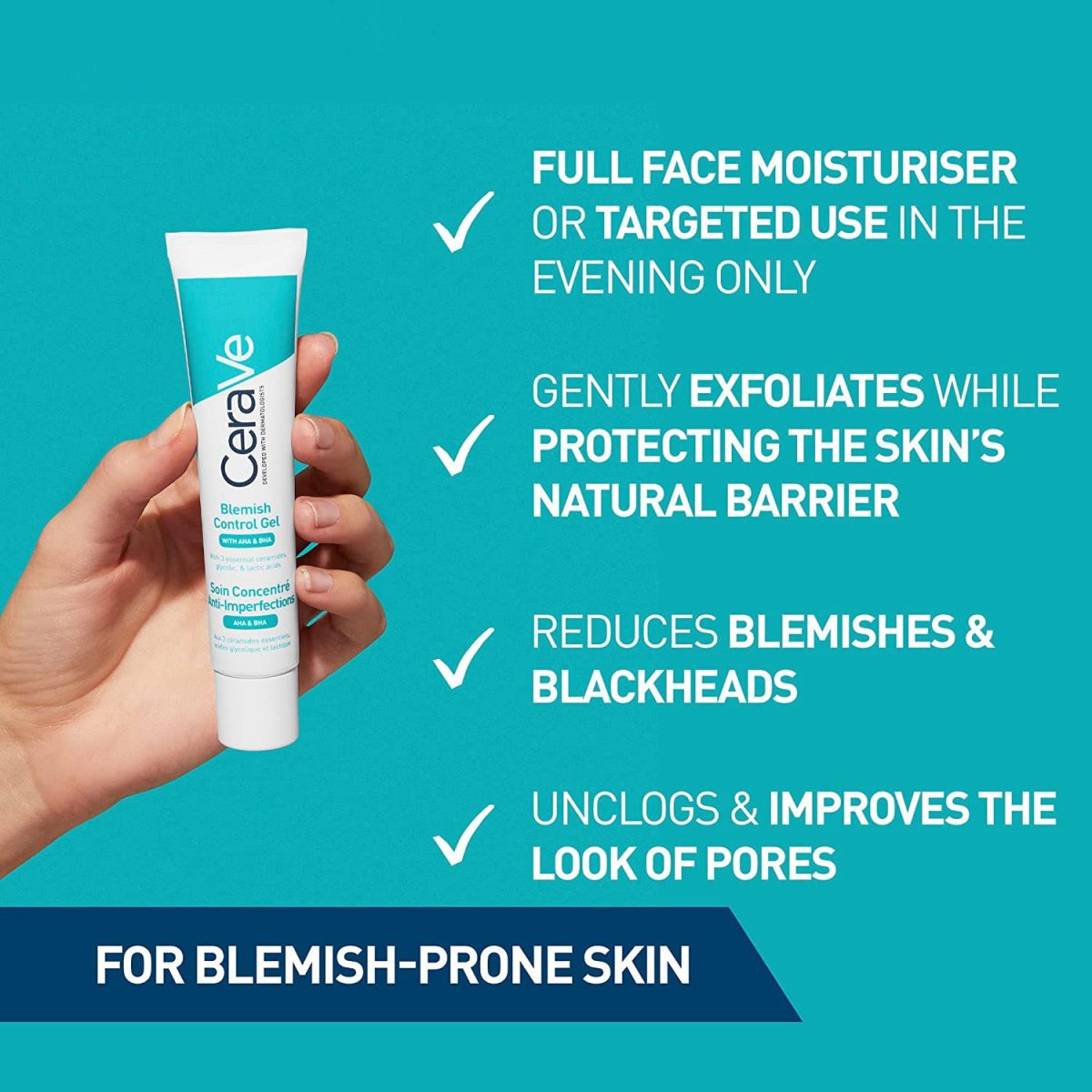 Cerave Blemish Control Gel - 40ml - SKINCARE SHOP