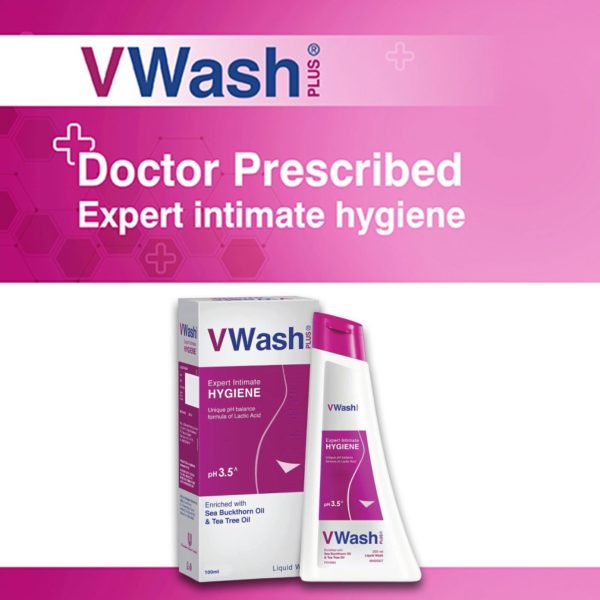 VWash Plus Expert Intimate Hygiene Wash - 100ml - SKINCARE SHOP