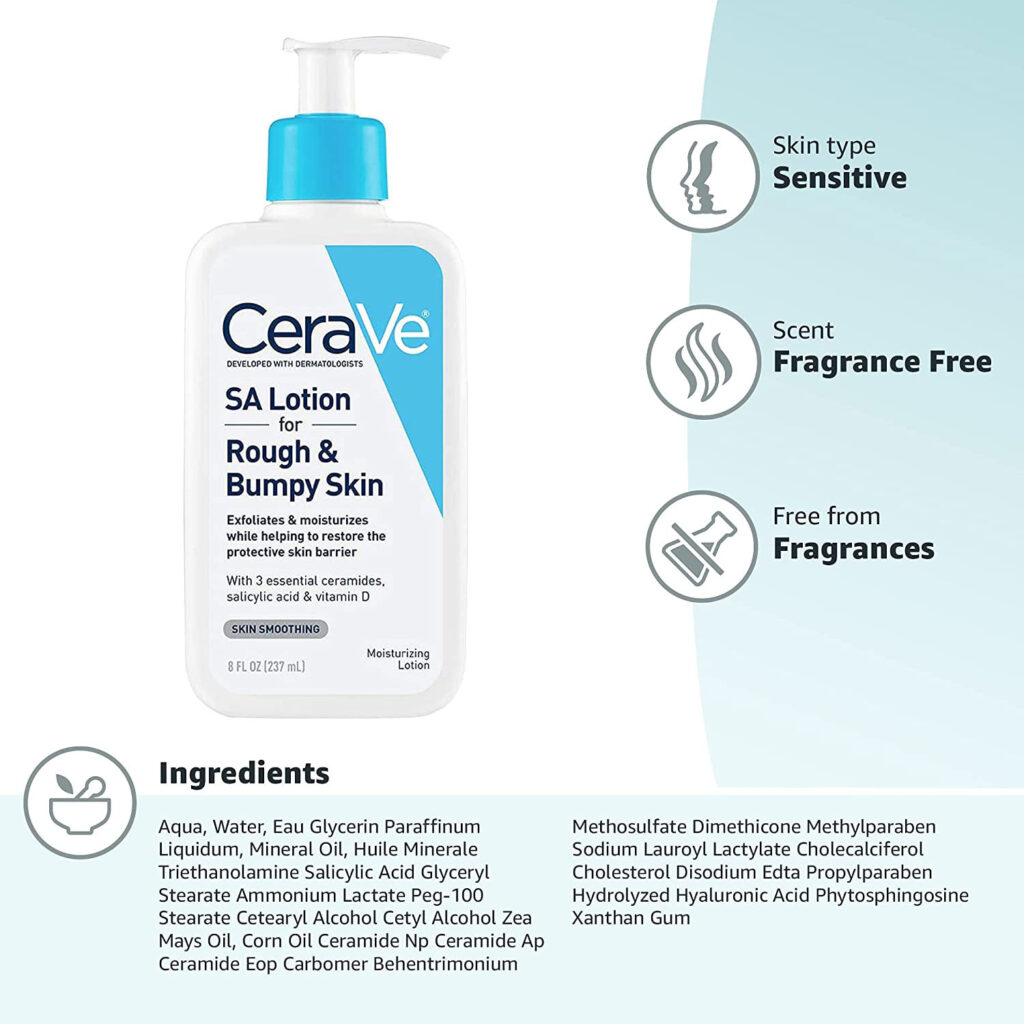 Cerave SA Lotion For Rough & Bumpy Skin - 237ml - SKINCARE SHOP