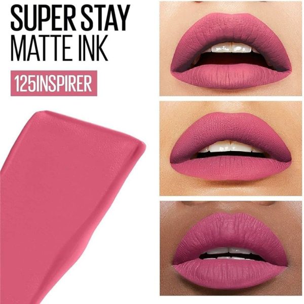 Maybelline Superstay Matte Ink Lipstick - 125 Inspirer - SKINCARE SHOP