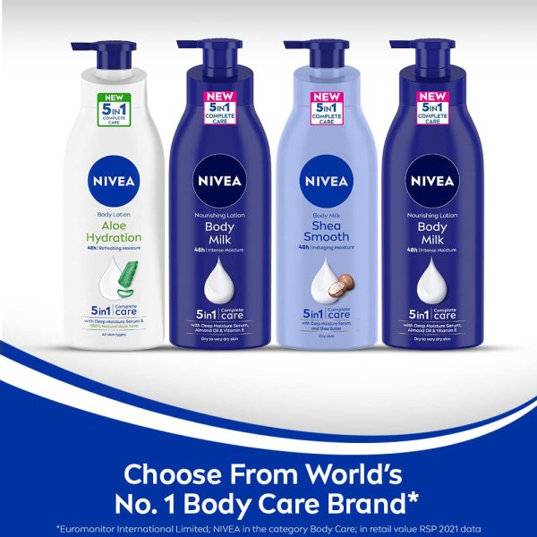 Nivea Body Lotion Nourishing Body Millk - 400ml - SKINCARE SHOP