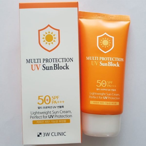3W Clinic Multi Protection UV Sun Block SPF 50+/PA+++ (70ml) - SKINCARE ...