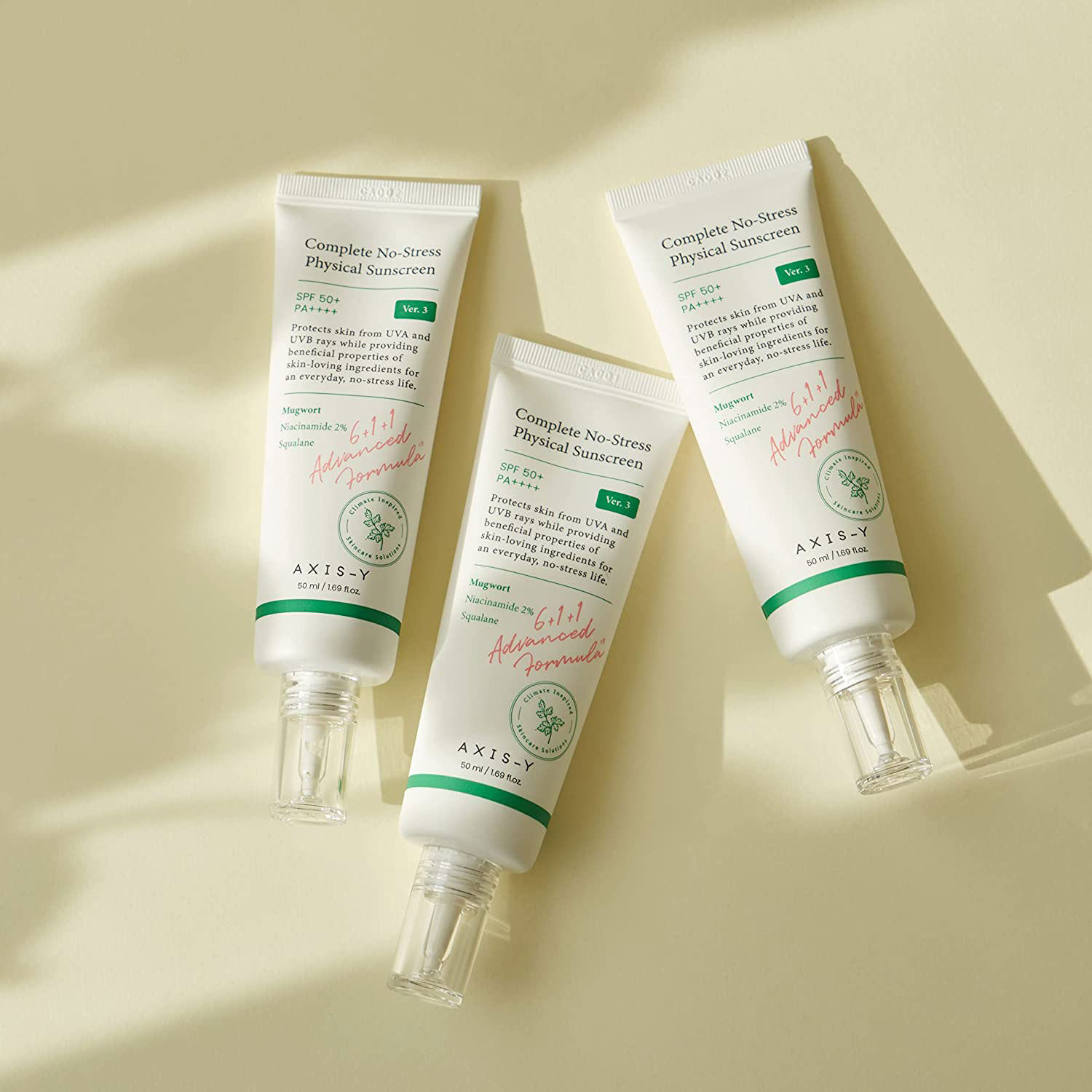 Axis-Y Complete No-Stress Physical Sunscreen 50ml - SKINCARE SHOP