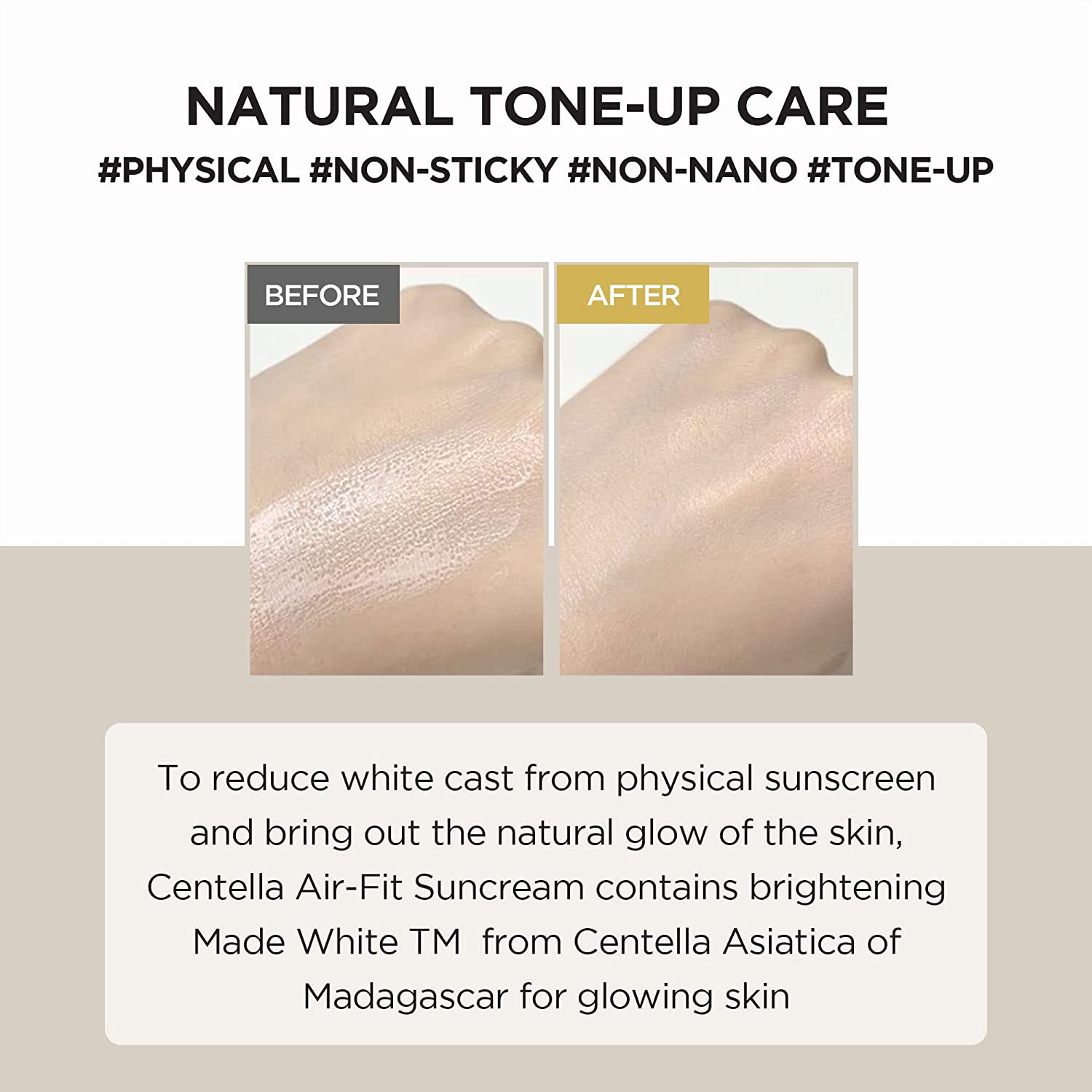 SKIN1004 Madagascar Centella Air Fit Suncream SPF50+ PA++++ 50ml ...