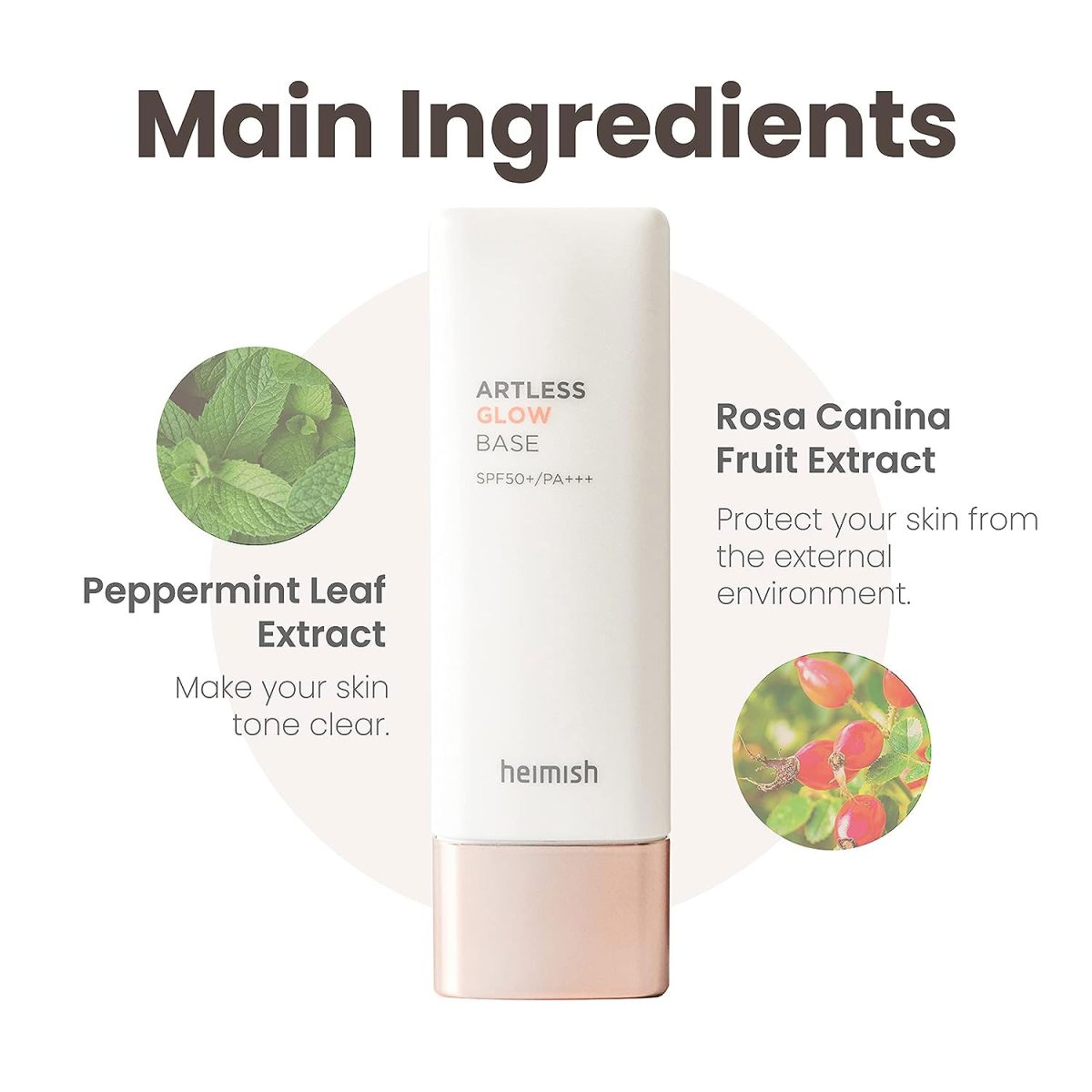 Heimish Artless Glow Base SPF 50+ PA+++ 40ml - SKINCARE SHOP