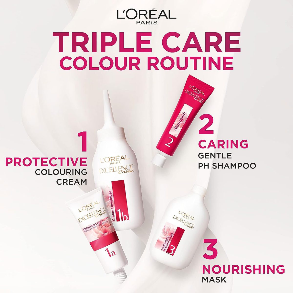 L’Oreal Excellence Creme Triple Care Colour Black 1 - SKINCARE SHOP