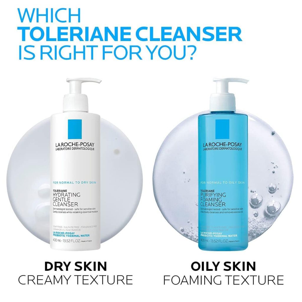 La Roche-Posay Toleriane Hydrating Gentle Cleanser For Normal To Dry ...
