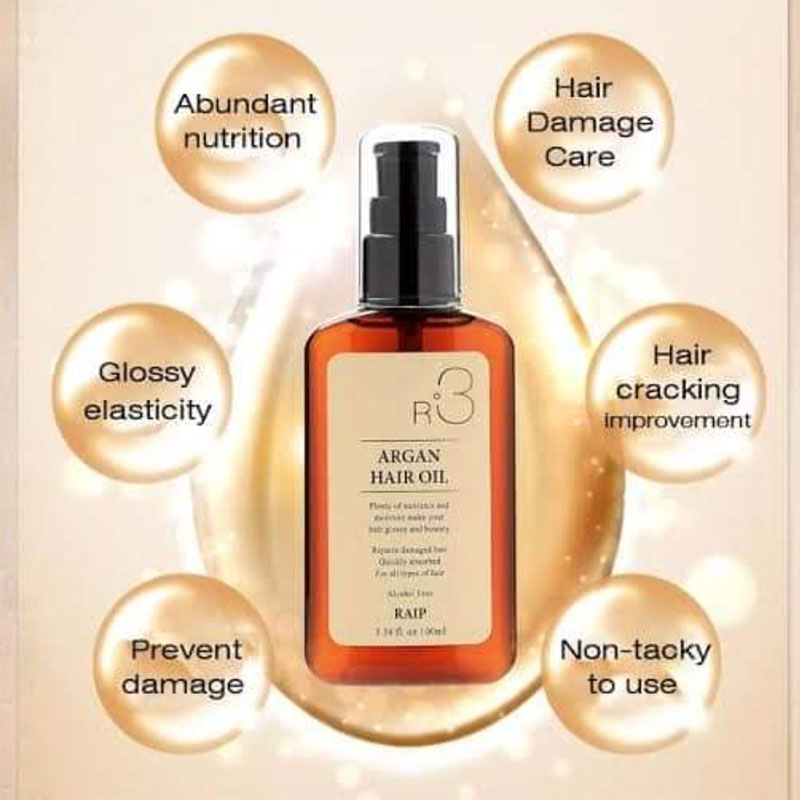 RAIP R3 Argan Hair Oil - 100ml - SKINCARE SHOP