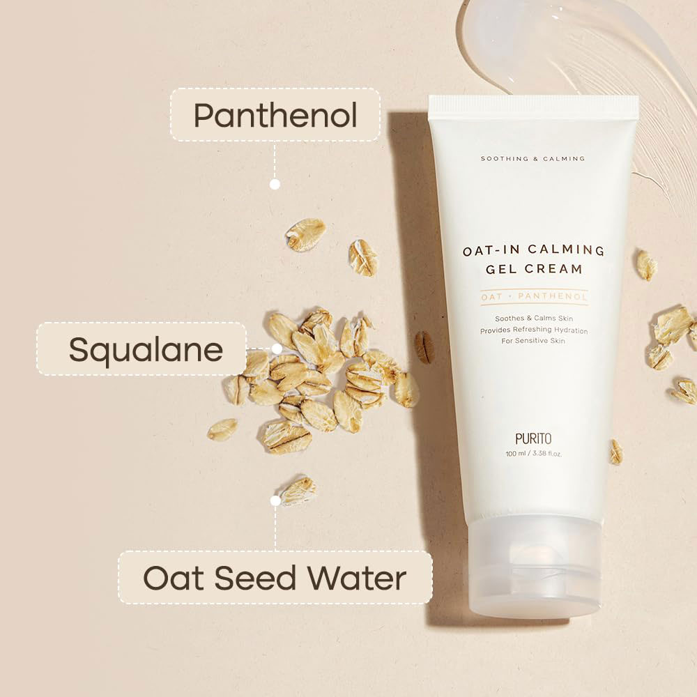 Purito Oat-in calming gel cream - 100ml - SKINCARE SHOP