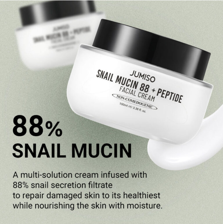 Jumiso Snail Mucin 88 + Peptide Cream - 100ml - SKINCARE SHOP