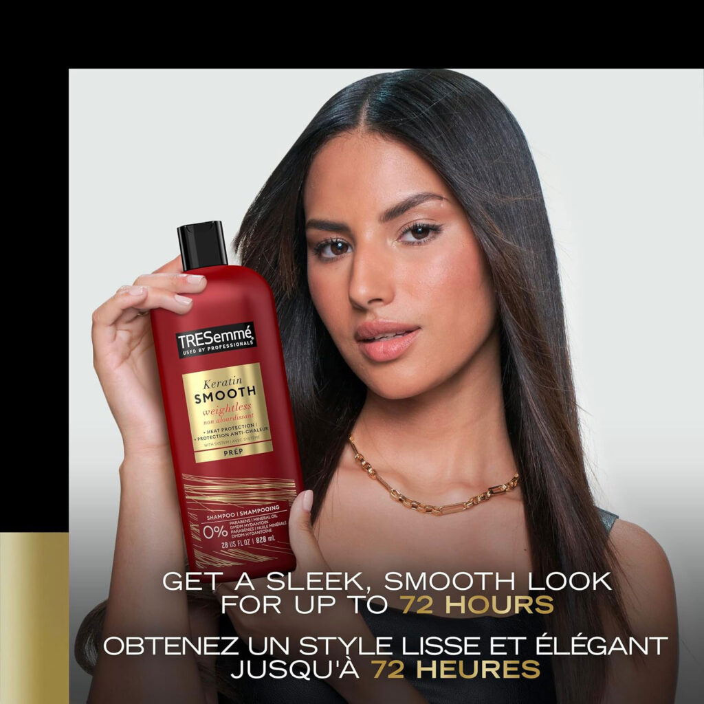 Tresemme Keratin Smooth Shampoo Formulated With Lamellar Discipline