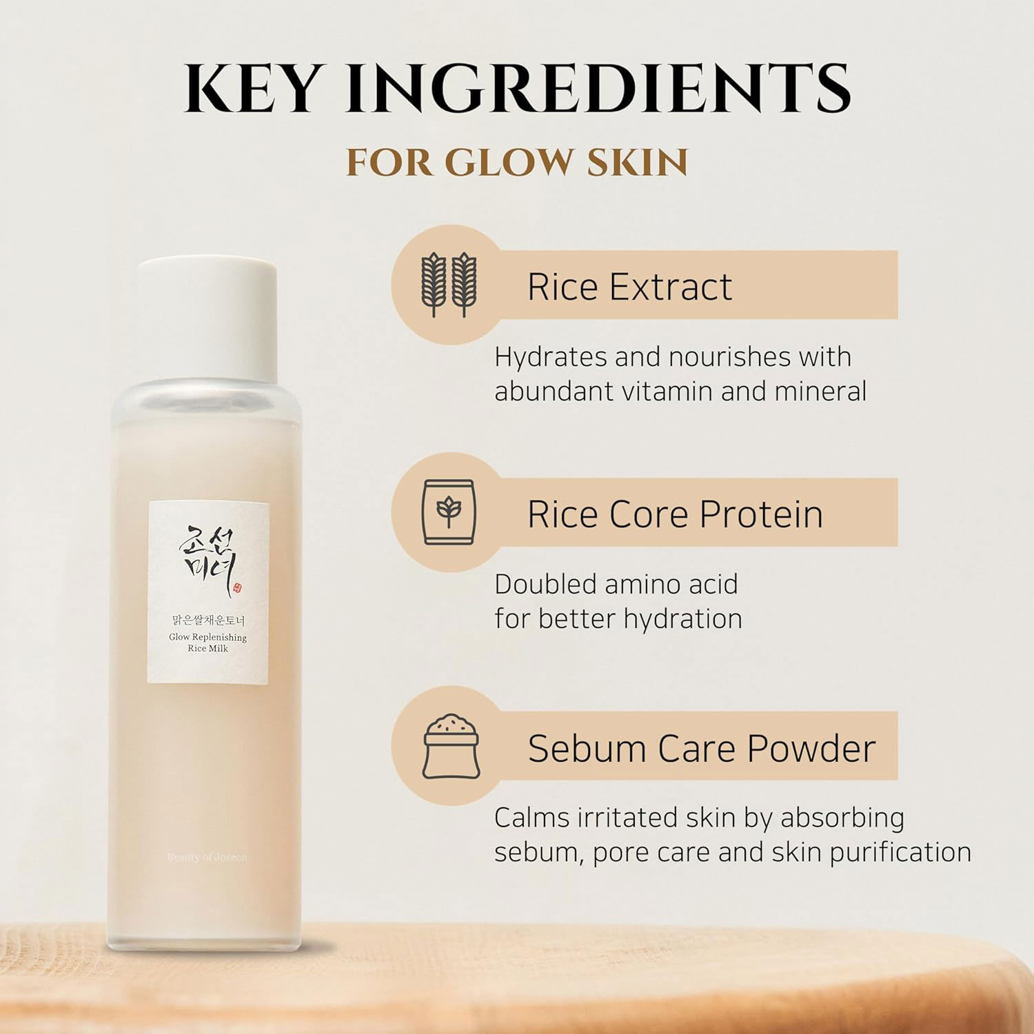Beauty of Joseon Glow Replenishing Rice Facial Sebum Toner - 150ml ...