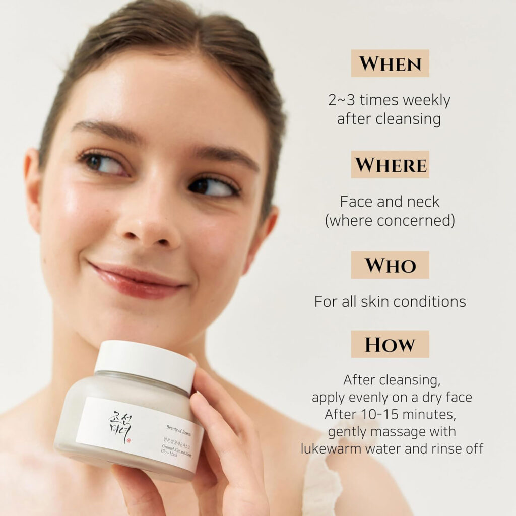 Beauty of Joseon Ground Rice and Honey Glow Mask - 150ml - SKINCARE SHOP