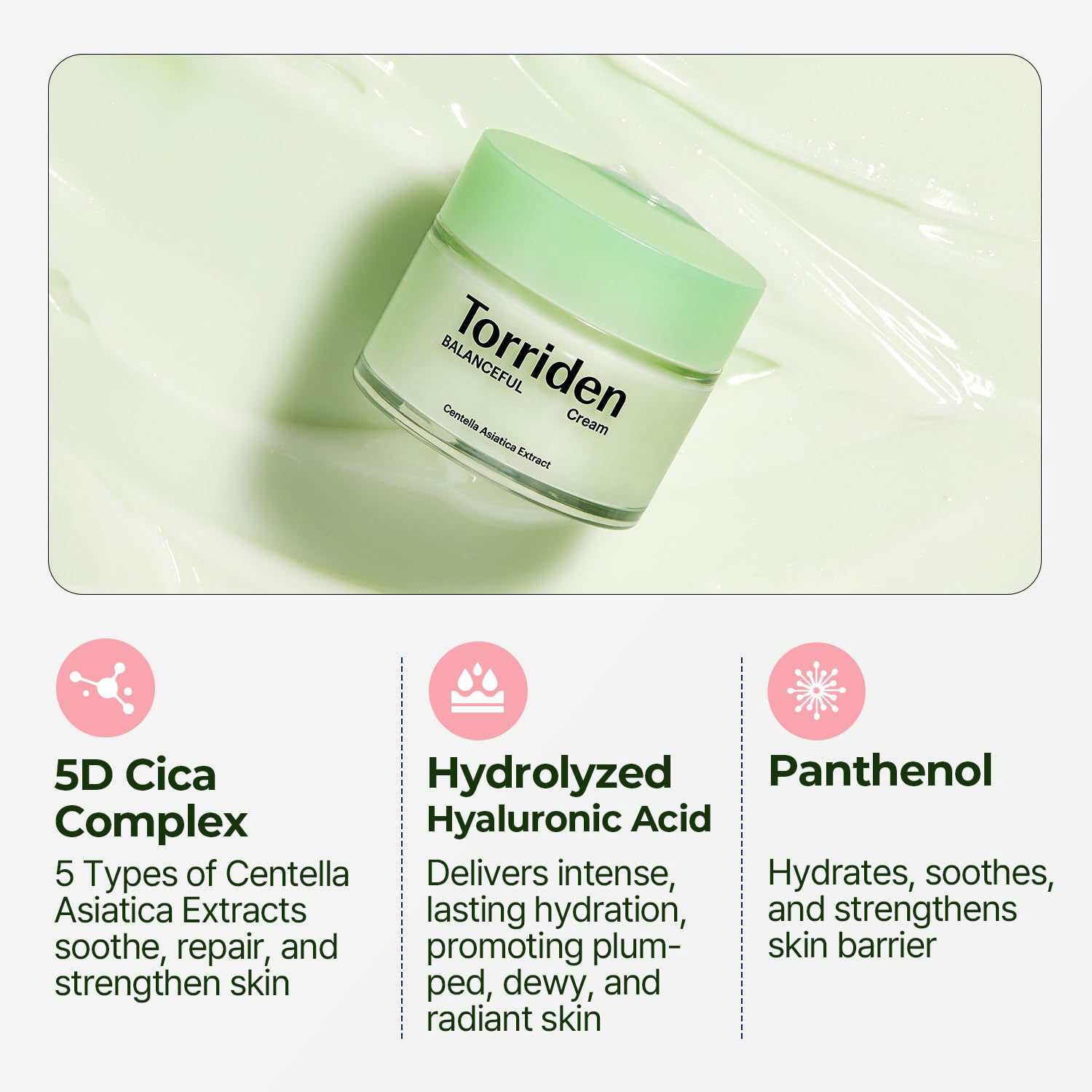 Torriden Balanceful Cica Cream - 80ml - SKINCARE SHOP