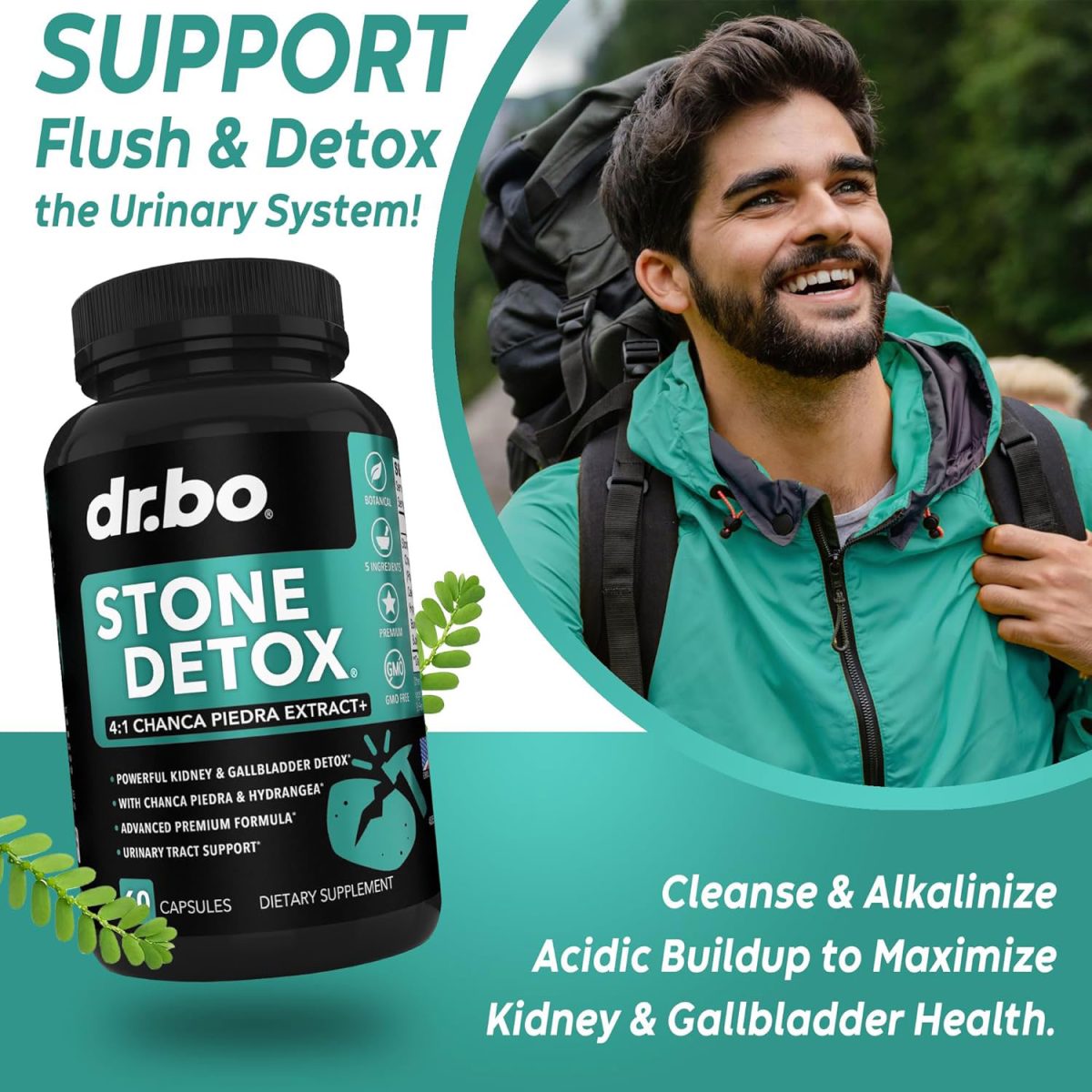 Dr.bo Stone Detox - 60 Capsules - SKINCARE SHOP