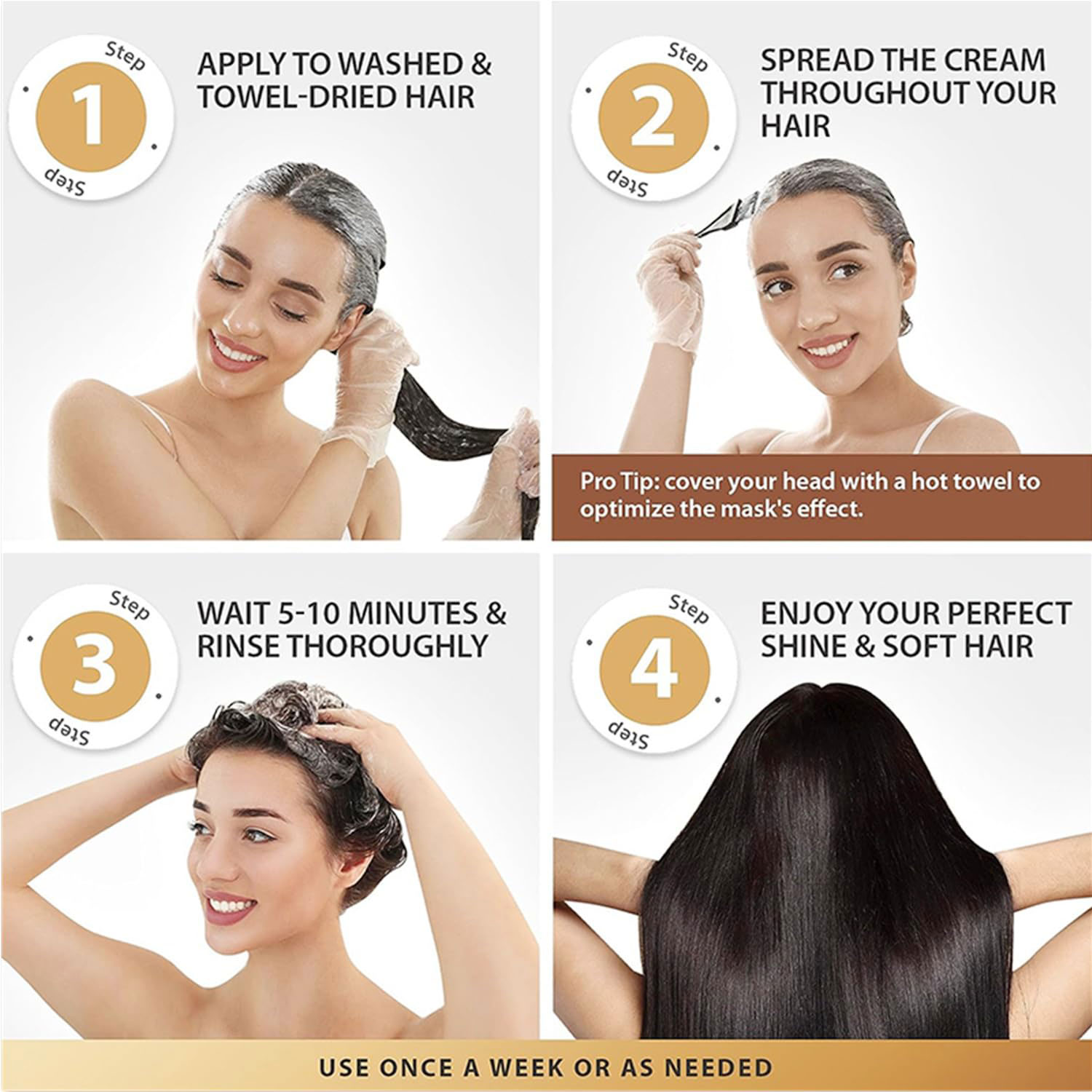 Karseell Collagen Hair Treatment Mask For Dry Damaged & All Hair Types ...