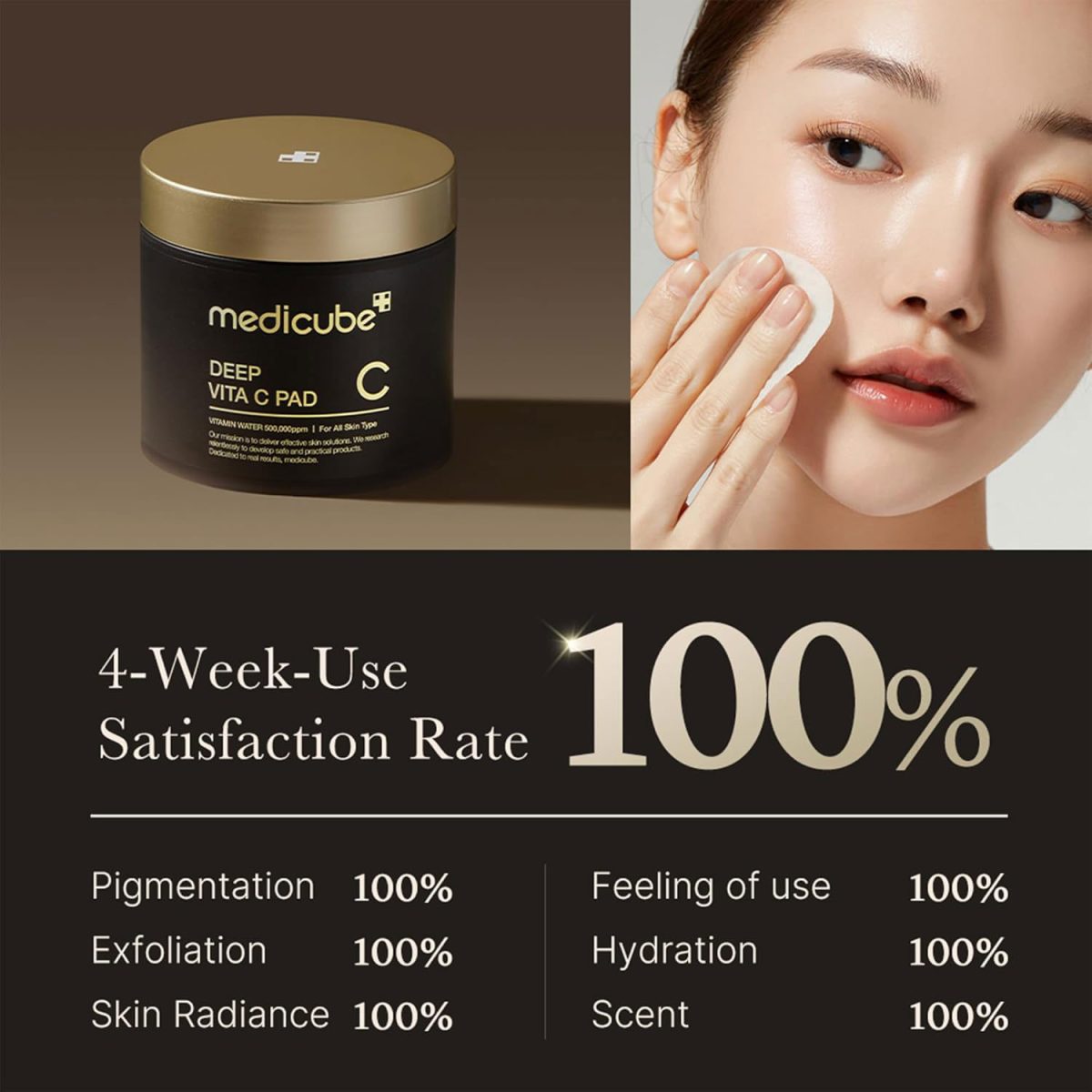 Medicube Deep Vita C Facial - 70Pads - SKINCARE SHOP