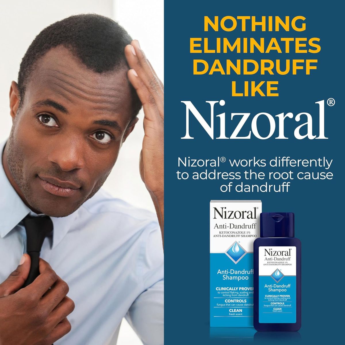 Nizoral Anti-Dandruff Shampoo - 125ml - SKINCARE SHOP