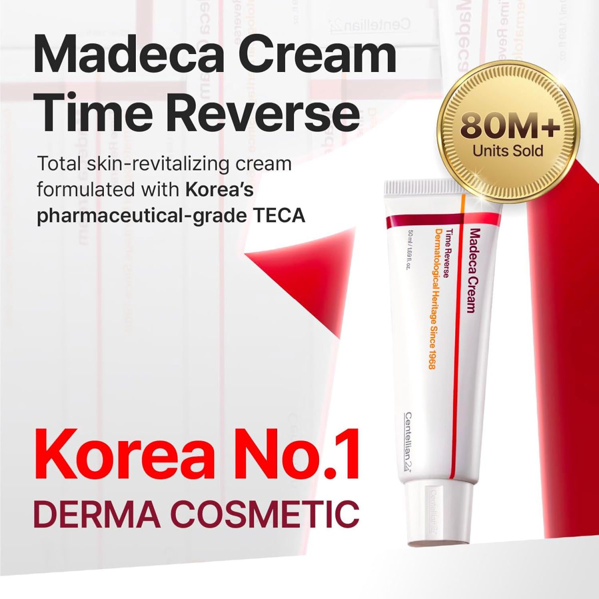 Centellian 24 Madeca Cream Time Reverse 50ml - SKINCARE SHOP